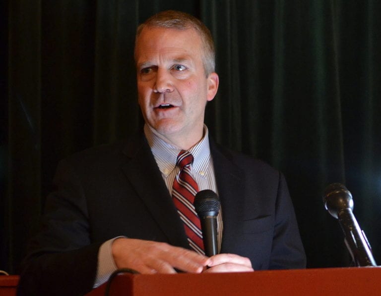 U.S. Senator Dan Sullivan meets with constituents in Petersburg - KFSK