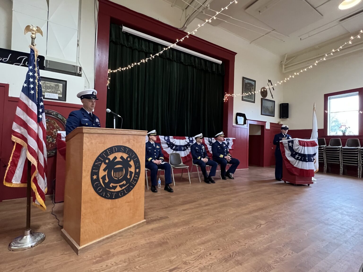 Command of U.S. Coast Guard Cutter Pike transfers to Master Chief Kay Jones - KFSK