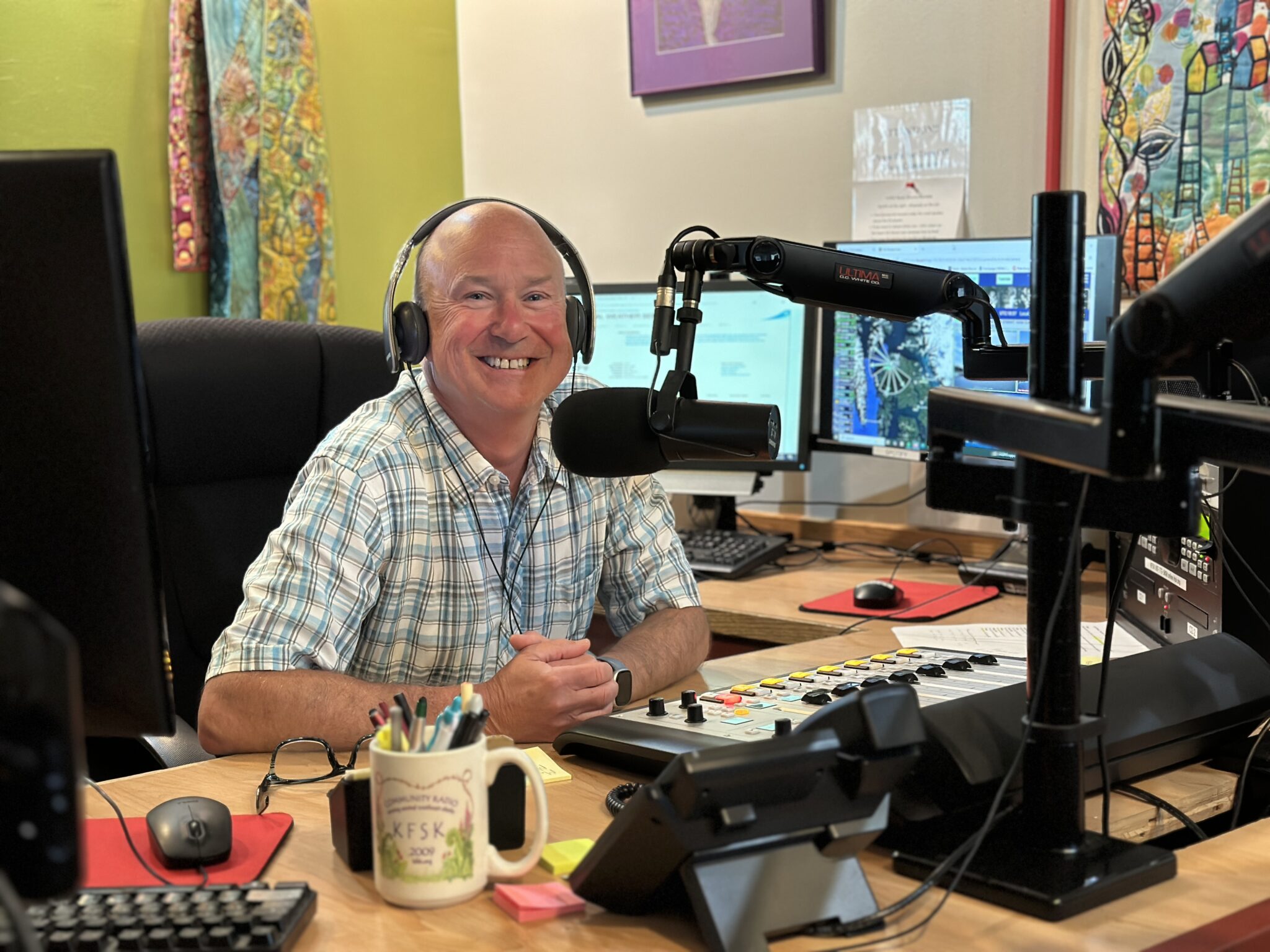 Tom Abbott retires after more than three decades at KFSK - KFSK